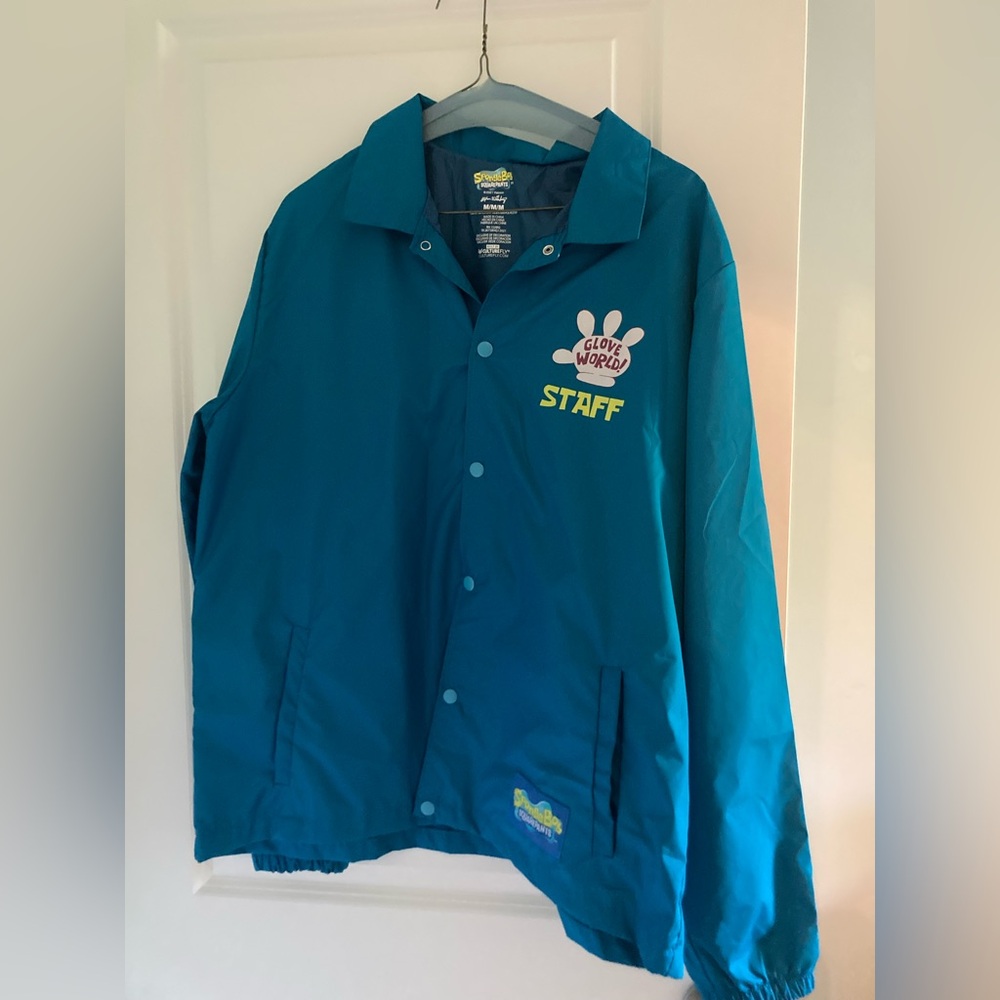 Spongebob Glove World Rain Coat - Gem